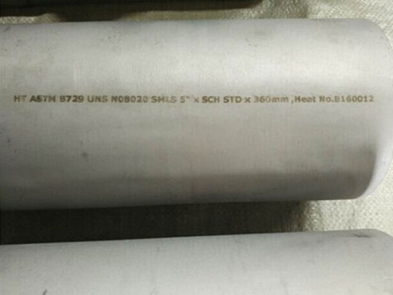 ASTM B729 UNS N08020 steel pipe, Alloy 20 Pipe