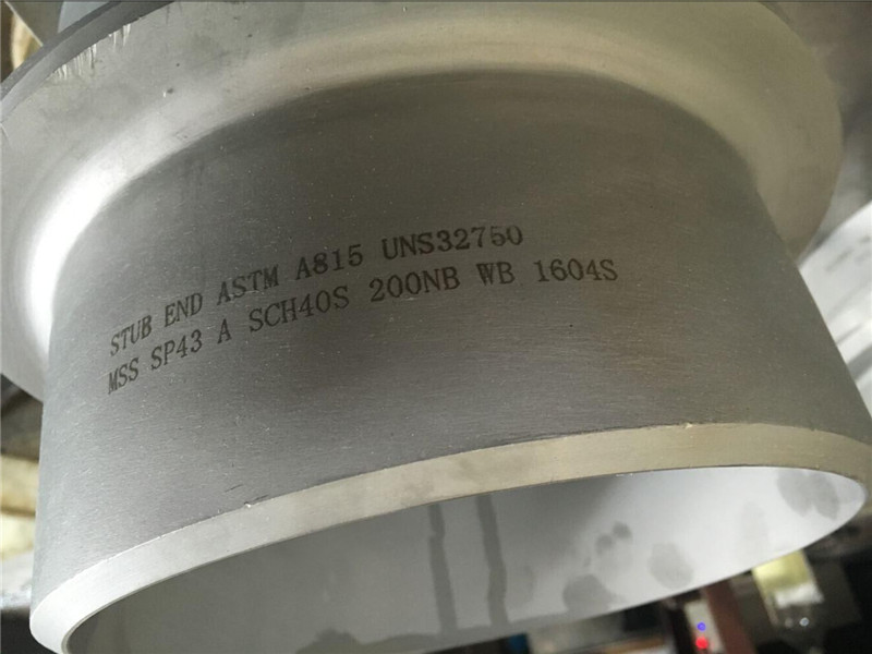 ASTM A815 UNS S32750 Stub End Tee Reducer Elbow Cap Tee Bend