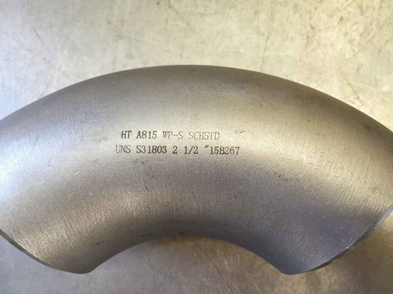 ASTM A815 UNS S31803 Elbow Reducer Tee Cap Stub end